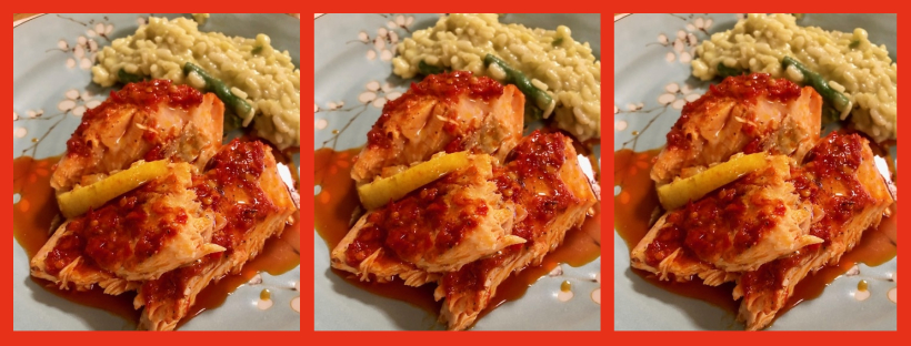 Slow-Roasted Harissa Salmon – Lyss on Life